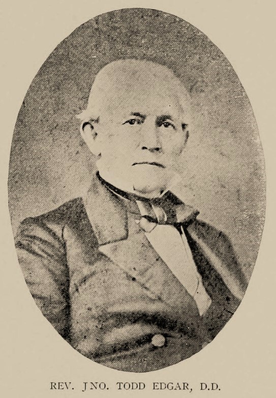 John T. Edgar, Chrysostom of Kentucky – Presbyterians of the Past